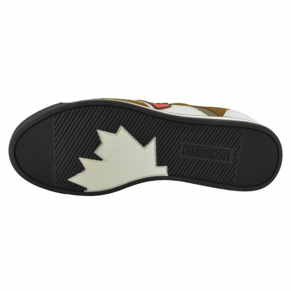 Dsquared D2 | Shoes | Dsquared D2 Mens Leather Fashion Sneakers Shoes ...